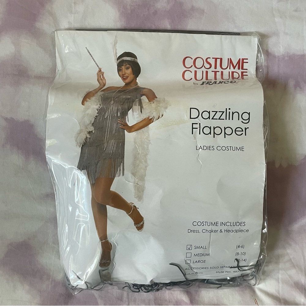 Women’s Dazzling Flapper Costume Halloween Costume Cu… - Gem